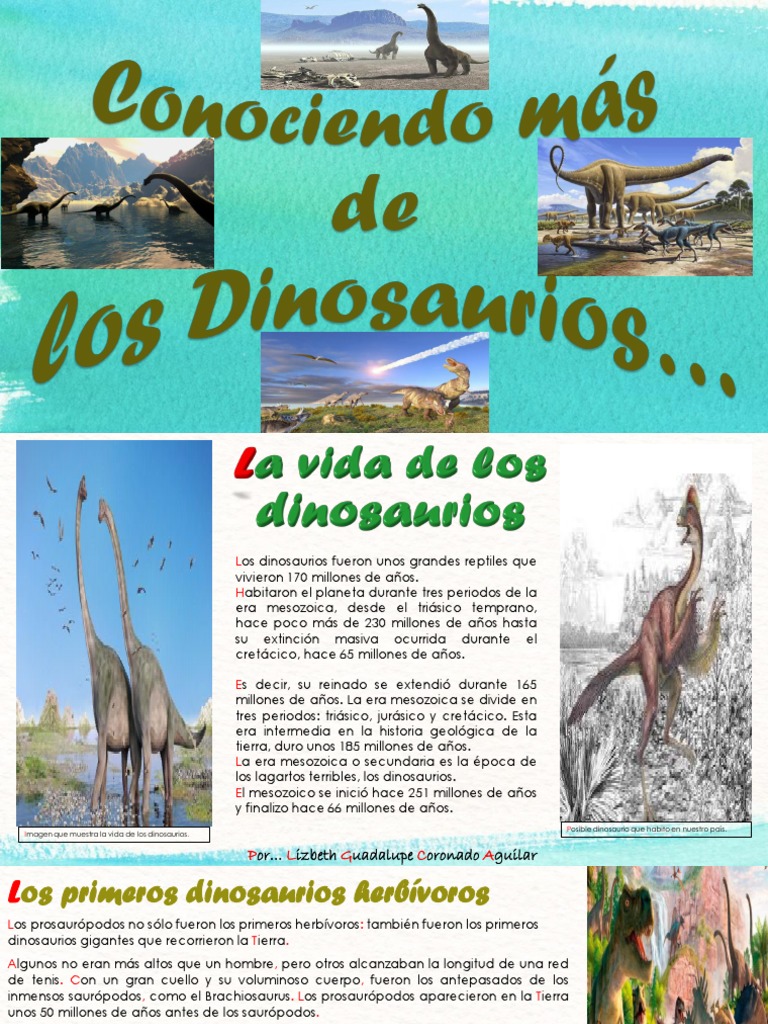 Vida y Extinción de los Dinosaurios | PDF | Dinosaurios | Cretáceo