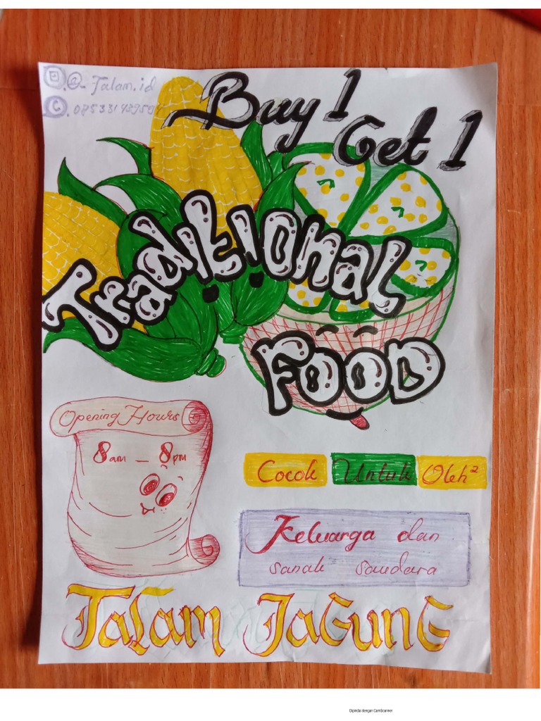 Poster Makanan Nabati | PDF