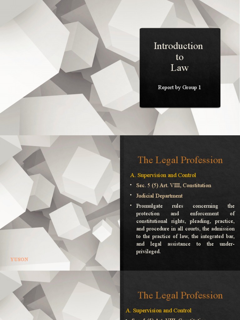 Intro To Law PPT Group 1 FINAL | Descargar gratis PDF | Pro Se Legal ...