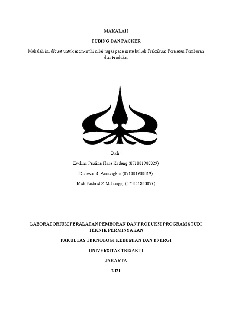 Fungsi dan Jenis Tubing Packer | PDF