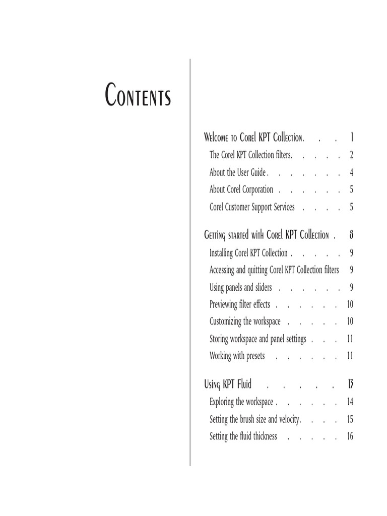 Welcome To Corel KPT Collection. - . 1 | PDF | Texture Mapping | Window (Computing)