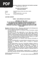 KVAC Data Privacy Consent Form | PDF | Information | Consent