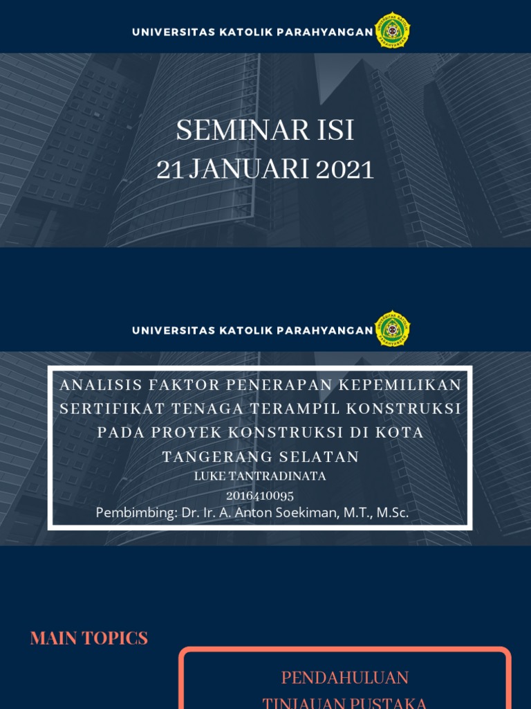 Seminar Isi Luke-Min | PDF | Seni | Komputer