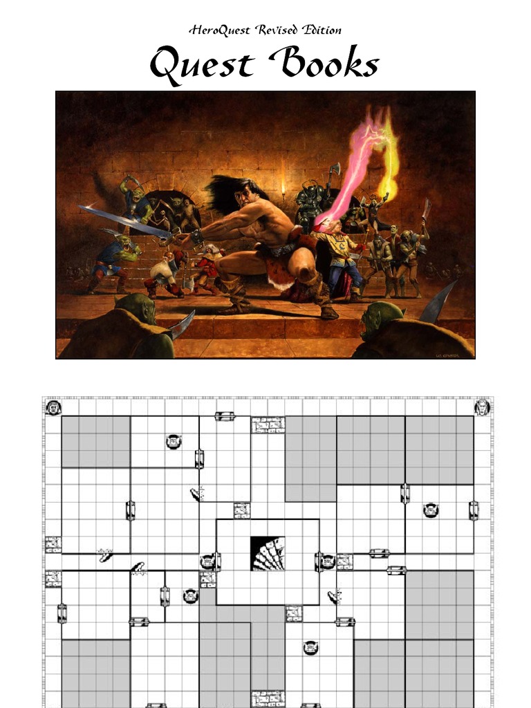 HeroQuest Revised Edition Quest Book v2.3 | PDF | Dwarf (Middle Earth ...