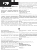 Ficha Tecnica Kicab | PDF | Medicamentos con receta | Salud y bienestar