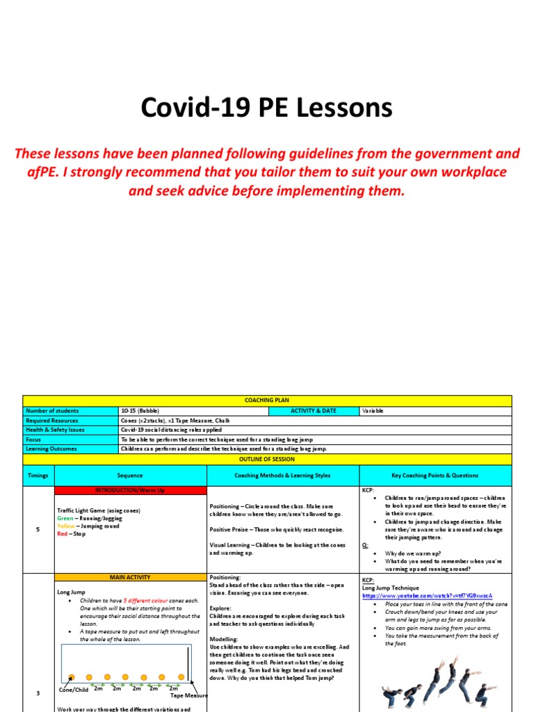 Social Distancing PE Pack | PDF | Self-Improvement