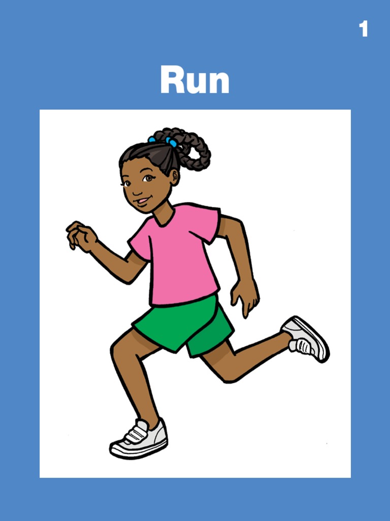 Visual Aid Cards: Move-to-Improve, Elementary | PDF | Arm | Foot