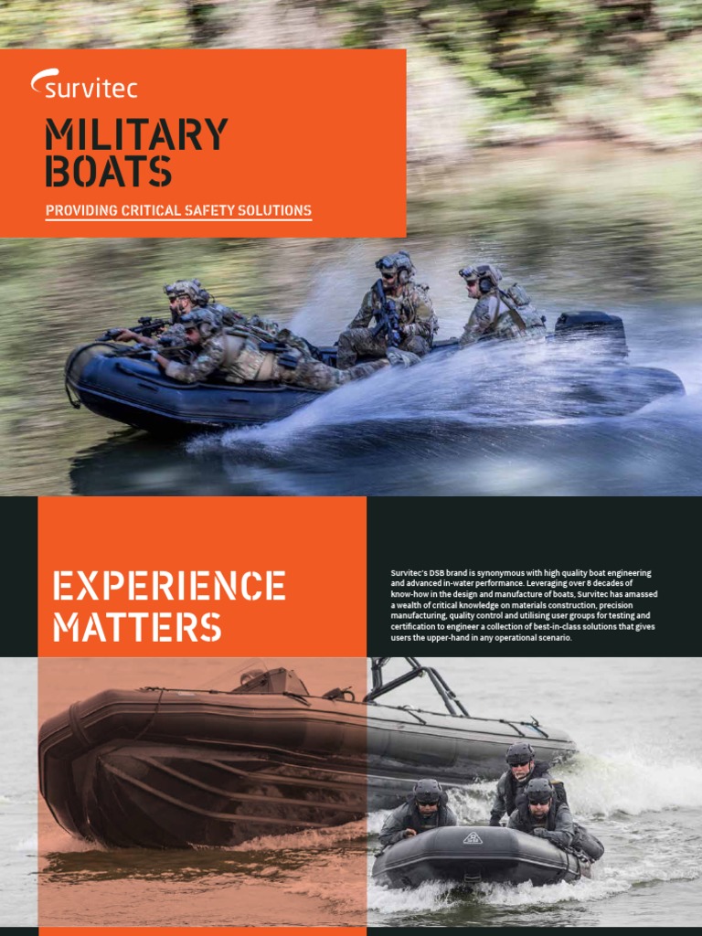 Survitec Military Boats | PDF | Boats | Hull (Watercraft)