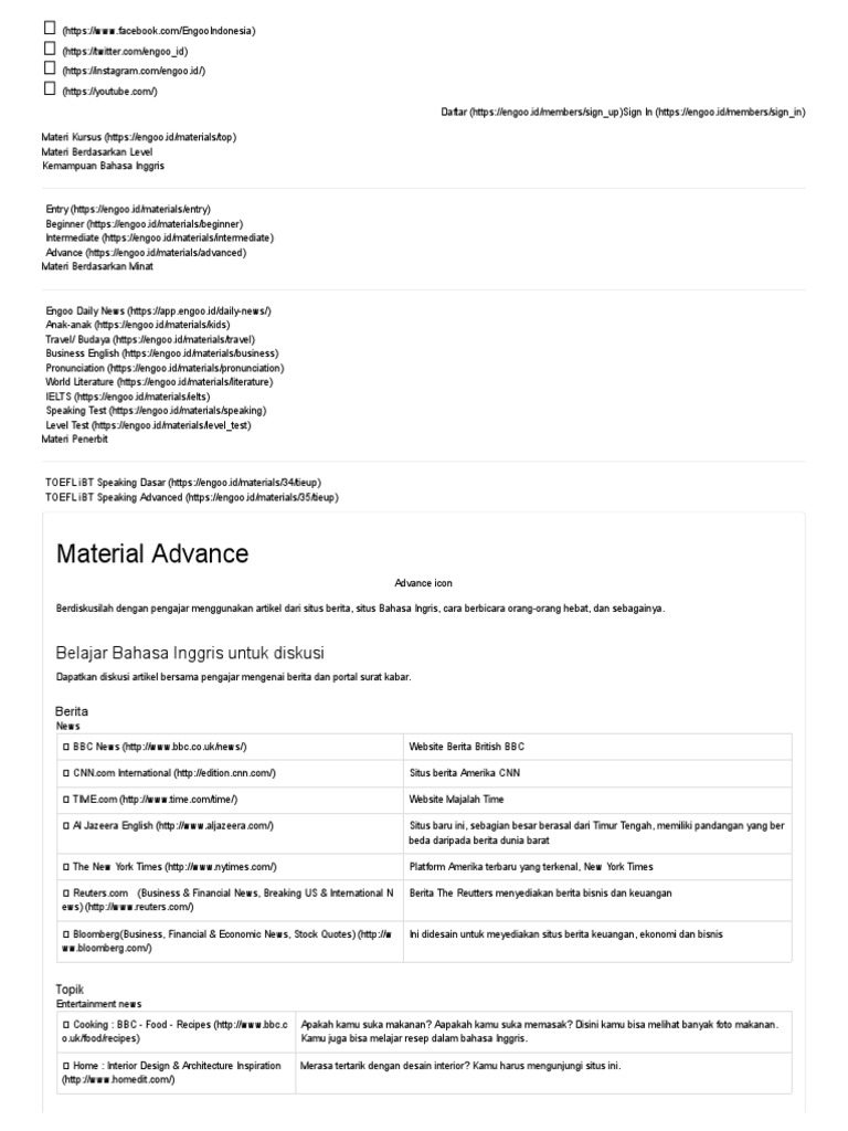 Advanced English | PDF