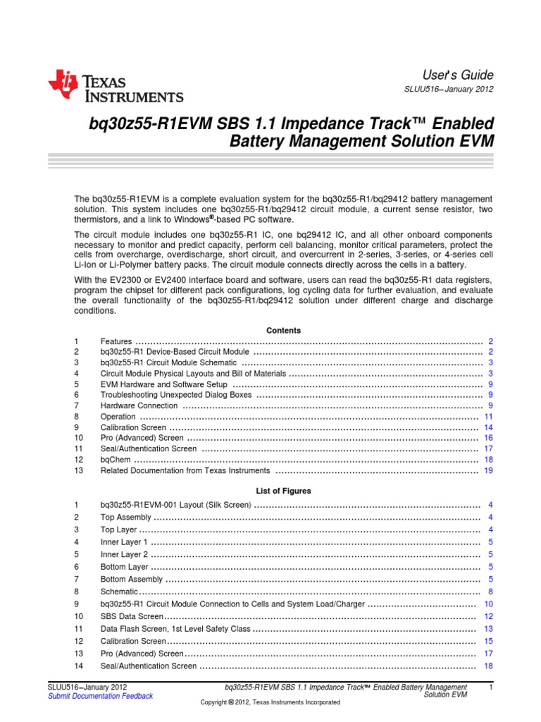 Charger Skema Ic Bq30z55 | PDF | Electrical Engineering | Electricity