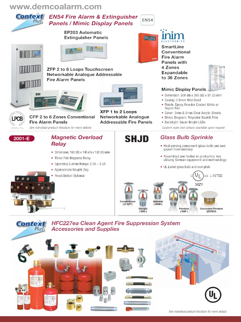 DEMCO Fire Alarm Accessories Complete Brochure-5 | PDF
