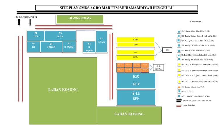 Site Plan (1) Dari Fitriah | PDF