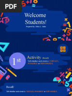 Detailed Lesson Plan in Mathematics 8 Finding The Probability of Simple ...