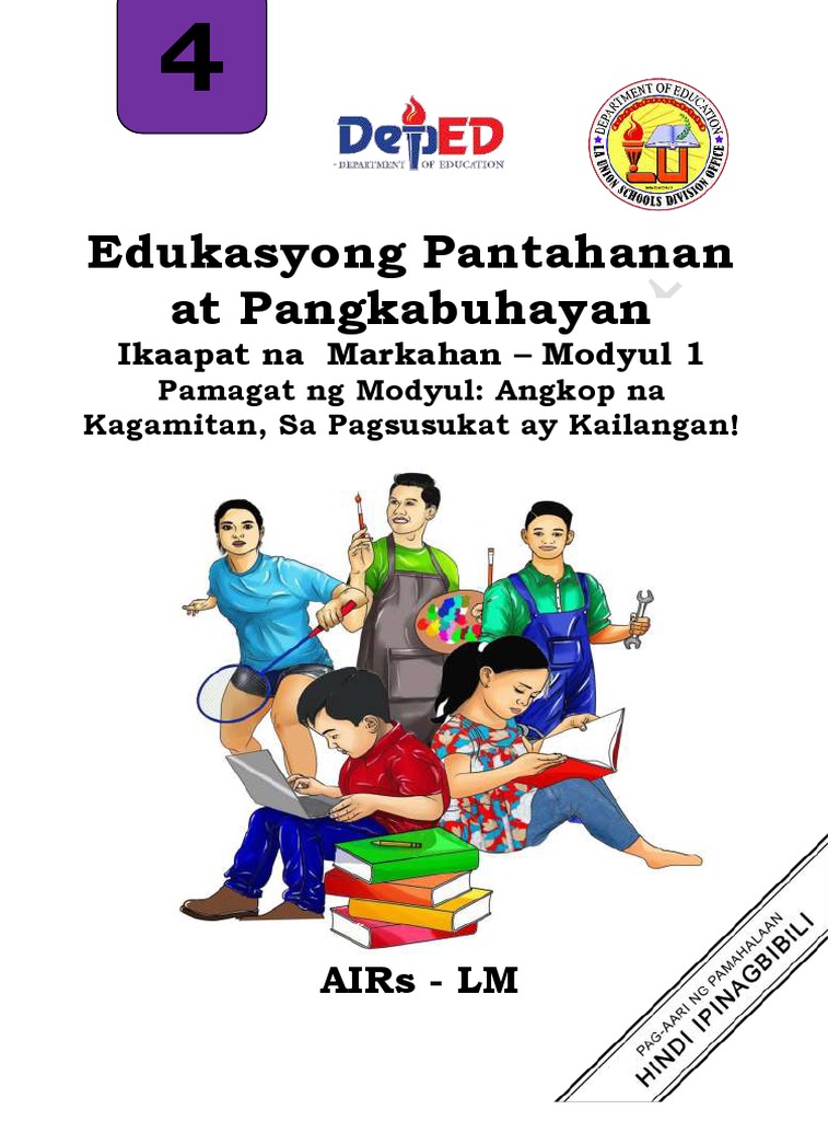 Final-Epp4 - Ia-Q4 - Modyul 1 | PDF