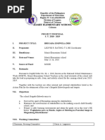 Solicitation Letter - Brigada Eskwela | PDF | Classroom | Schools