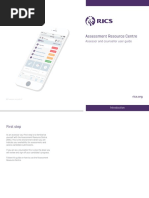 RICS Assessment Resource Centre - UserGuide | PDF | Databases | Computing