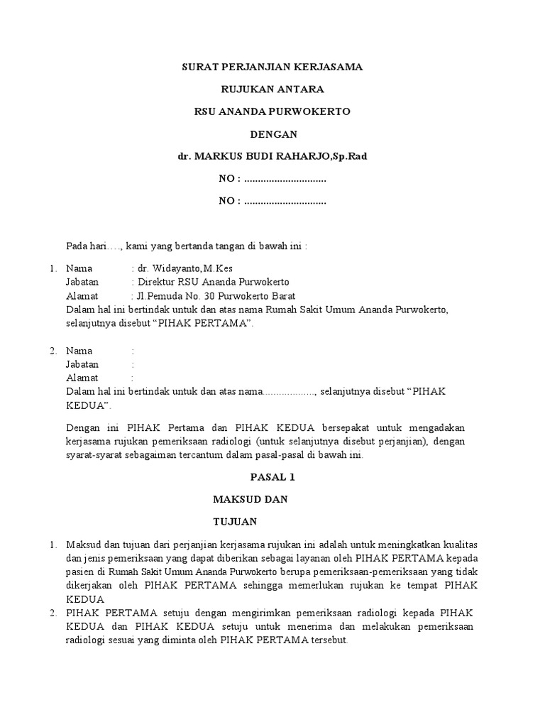 Draft Pks DR Markus | PDF