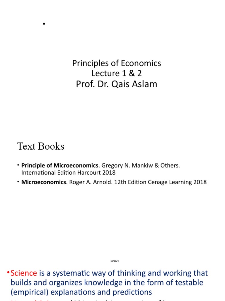 Lecture 1 Introduction Pdf Wealth Economics