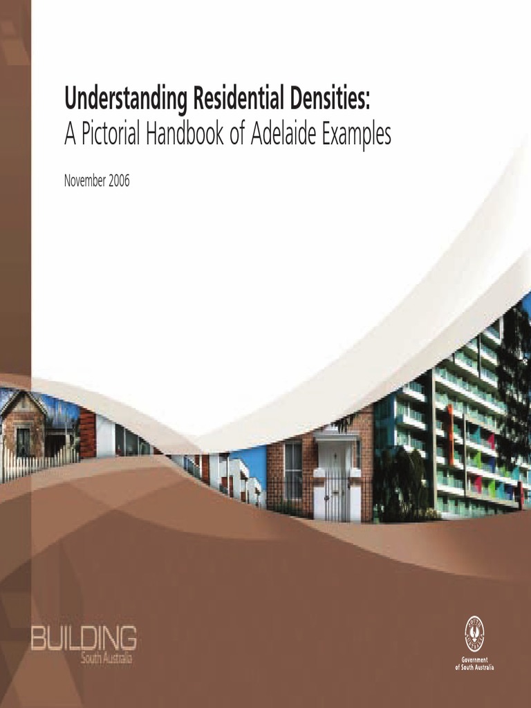 Adelaide Residential Density Handbook | PDF | Adelaide | Suburb