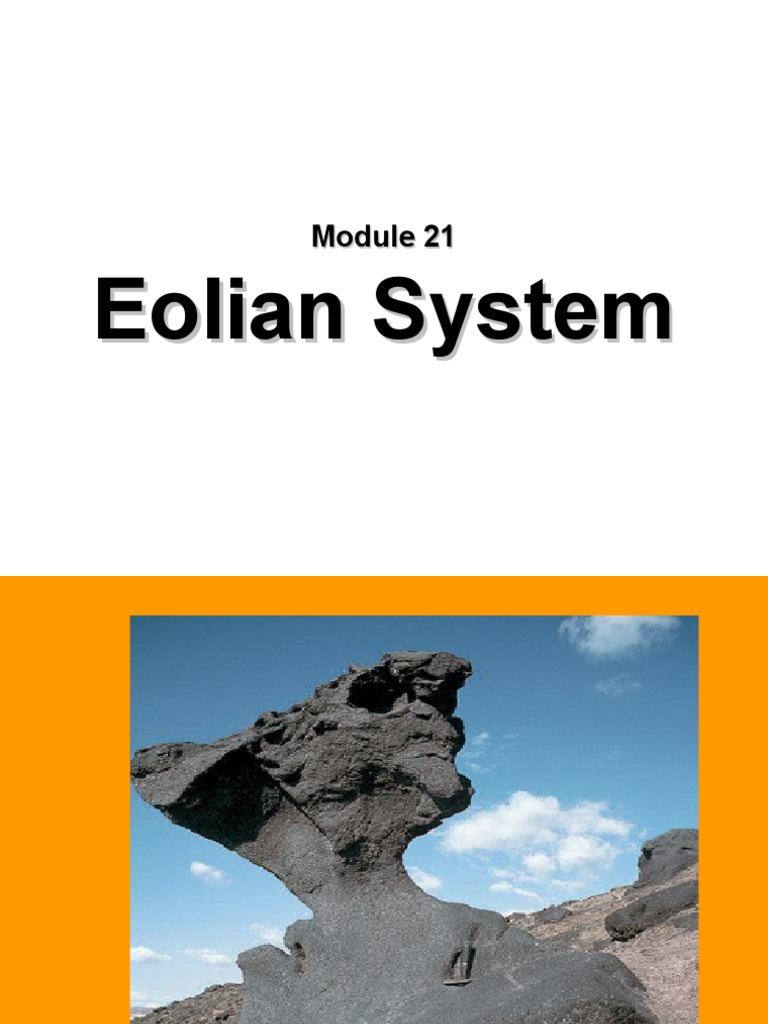 Module 21 - Eolian System | PDF | Dune | Desert
