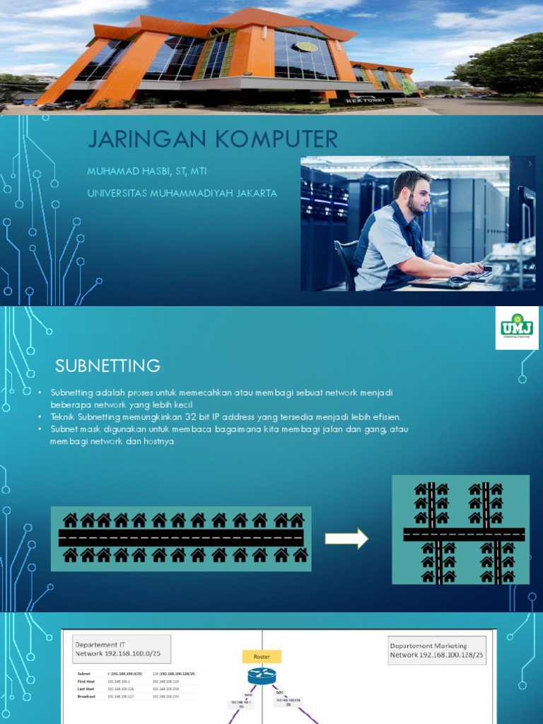 Proses dan Fungsi Subnetting Jaringan | PDF | Komputer