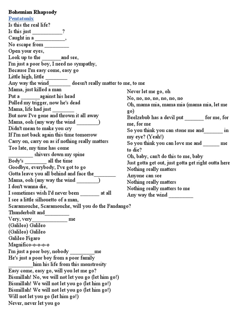 Bohemian Rhapsody: A Line-by-Line Analysis of Pentatonix's A Cappella ...