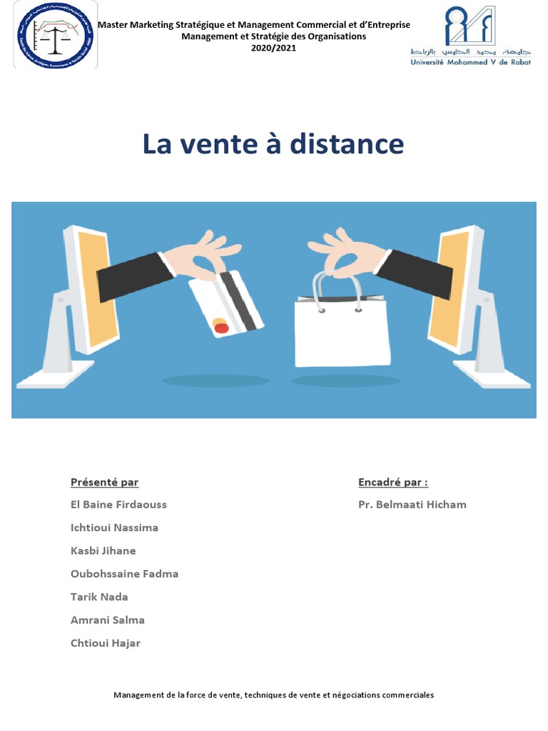 Vente À Distance | PDF | Sodles | Commerce électronique