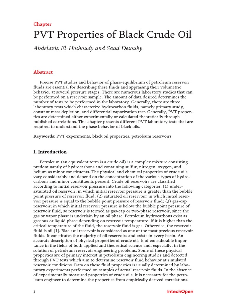Intechopen 82278 | PDF | Petroleum Reservoir | Petroleum