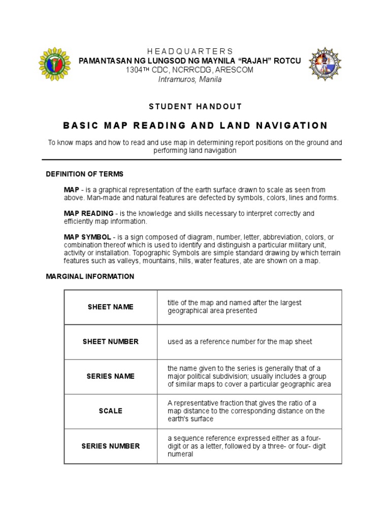 Understanding Maps: A Guide to Map Reading, Land Navigation, and ...
