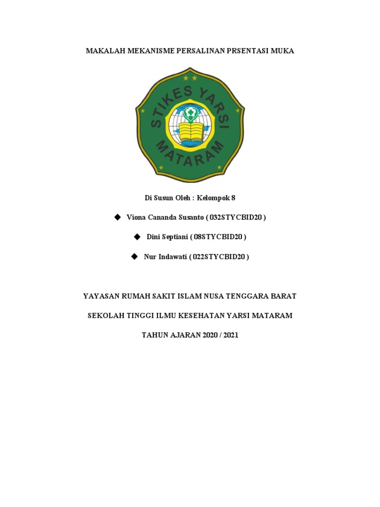 Kelompok 8 Persentase Muka | PDF | Seni & Disiplin Bahasa | Kesehatan ...