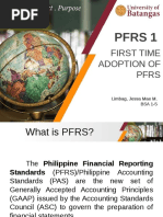 Module 1 - List of Full PFRS | PDF | Financial Statement | Accounting
