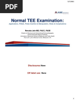 TTE TEE Report Template | PDF