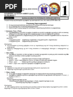 Grade 7 Filipino-Quarter 2-Week 1-2 | PDF