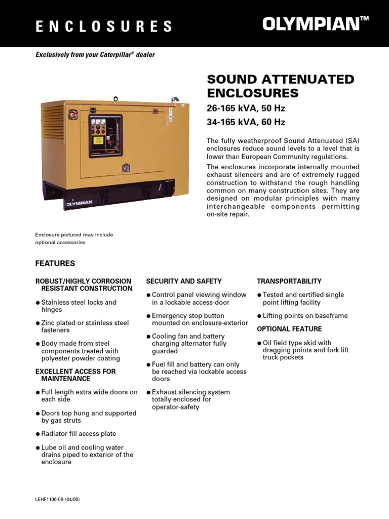 Gep44 Gep150 Enclosure | PDF | Door | Manufactured Goods