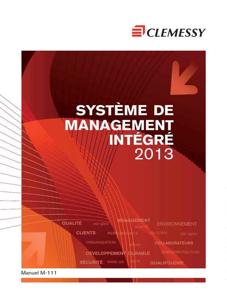 Système de Management Intégré 2013 | PDF | Développement durable | Sécurité