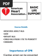 Basic Life Support - American Heart Association: William | PDF ...