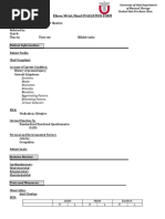 Physical Therapy Amputee Assessment Form | PDF | Prosthesis | Amputation