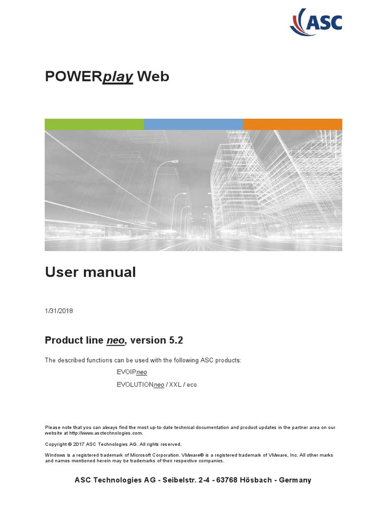 User-Manual Neorecording POWERplay-Web EN | PDF | Login | World Wide Web