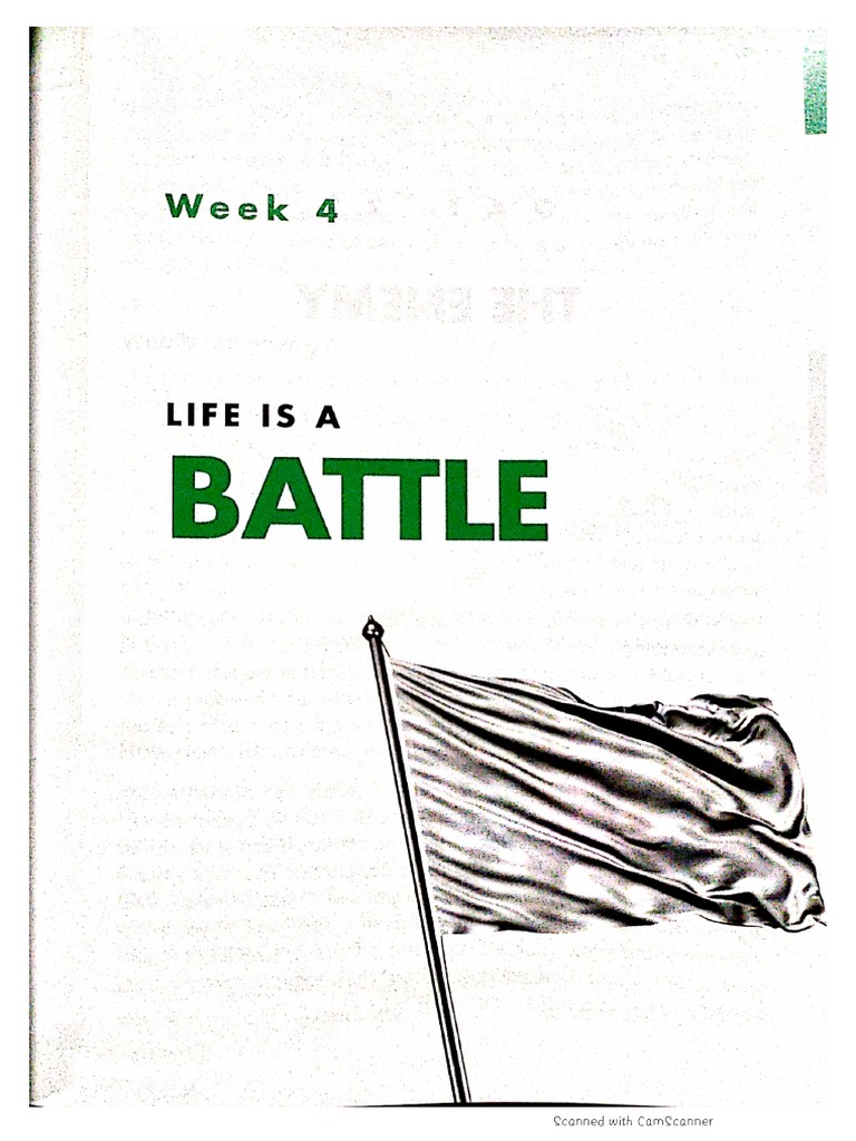 Life Class - WEEK 4 | PDF