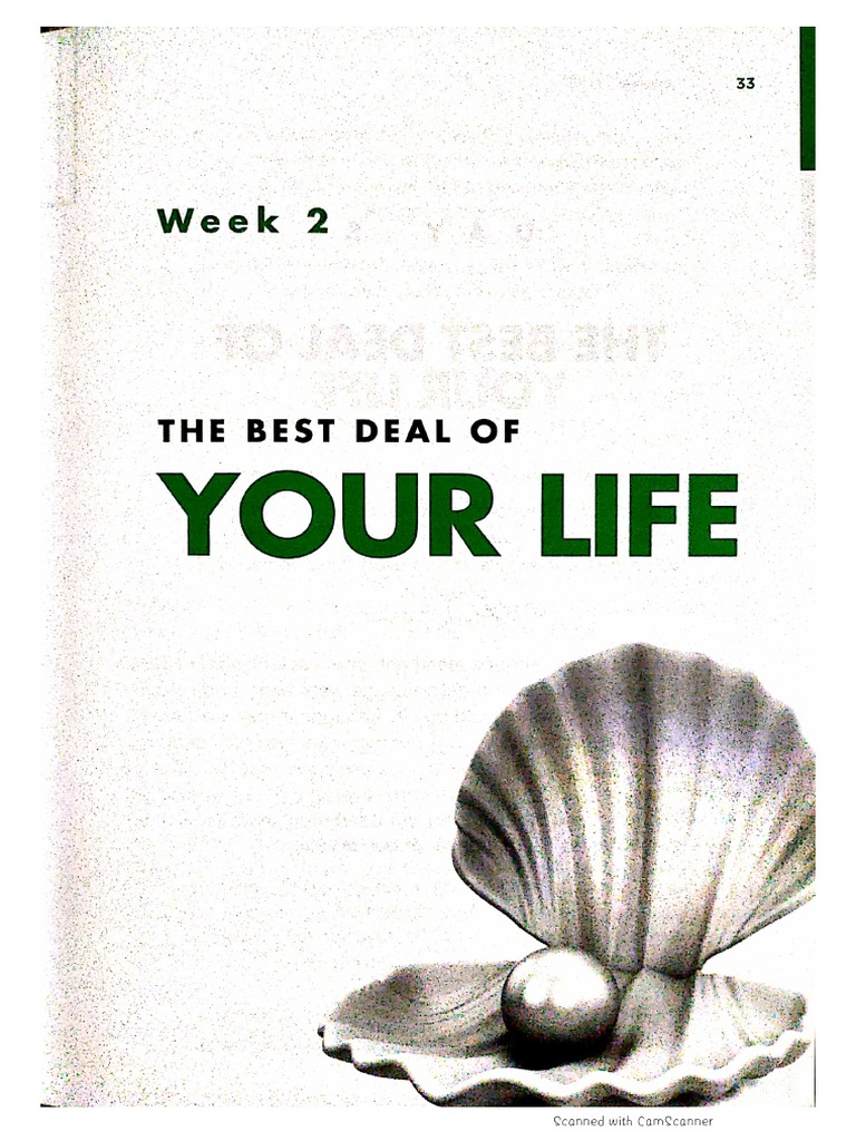 Life Class - WEEK 2 | PDF