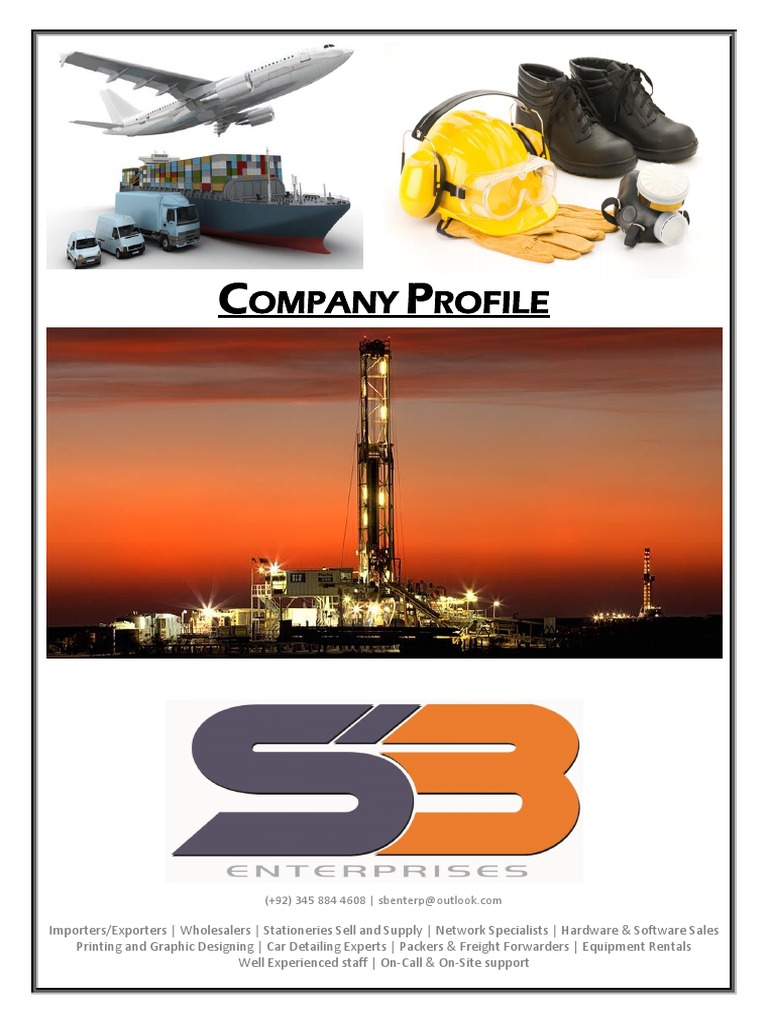 SB Enterprises Company Profile - 2021 | PDF | Sales | Lubricant
