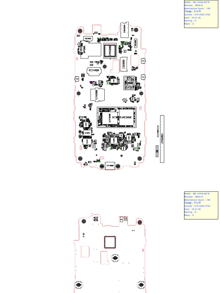 SM-J120A Esquematico Completo | PDF