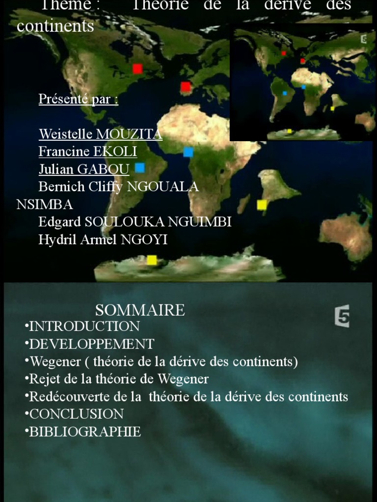 dérivé des continent | PDF | Tectonique des plaques | Continent
