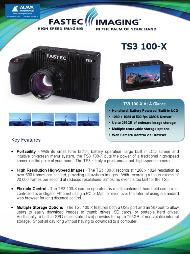 Key Features: TS3 100-X at A Glance | PDF | Display Resolution ...