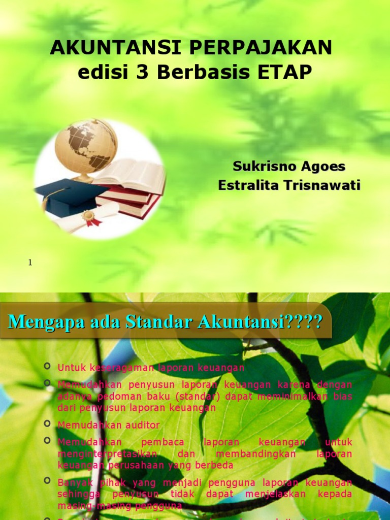 Akuntansi Perpajakan Agoes Sukrisno - Resume Bab 1-15 | PDF