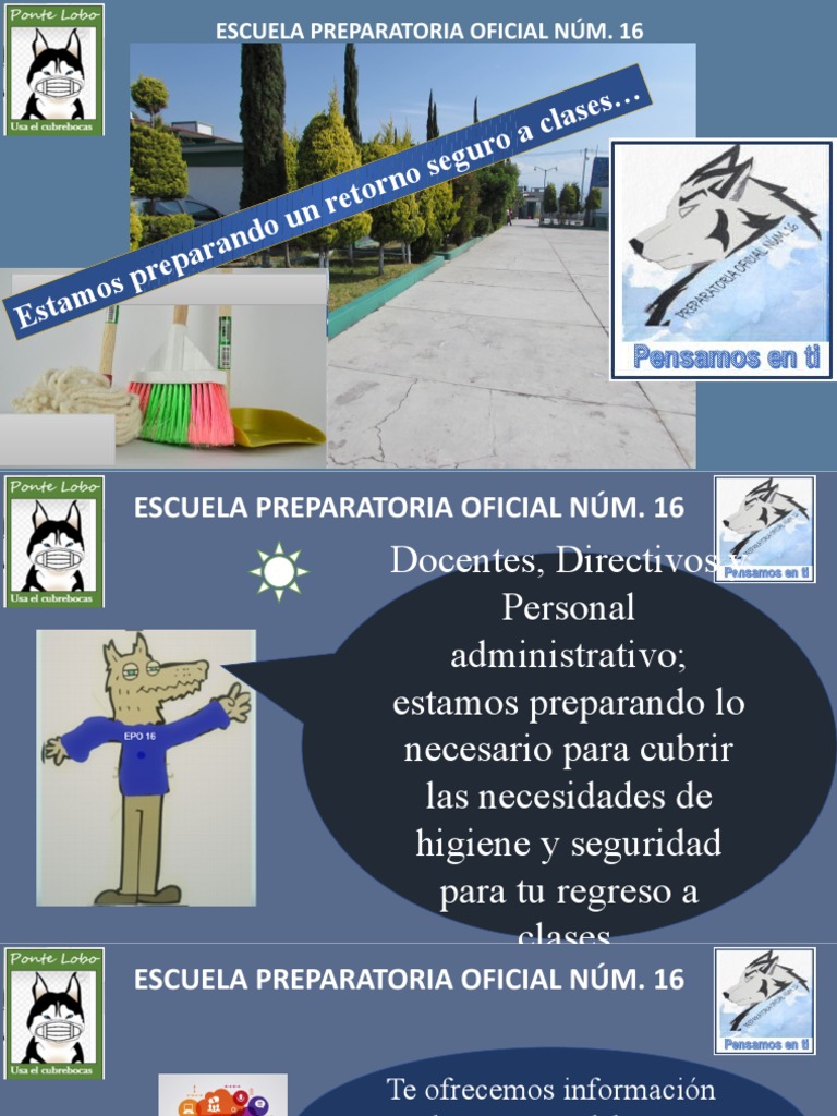 EPO 16. Regreso Seguro | PDF | Salud y bienestar | Medicina
