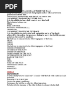 Bounce Pass in Netball | PDF