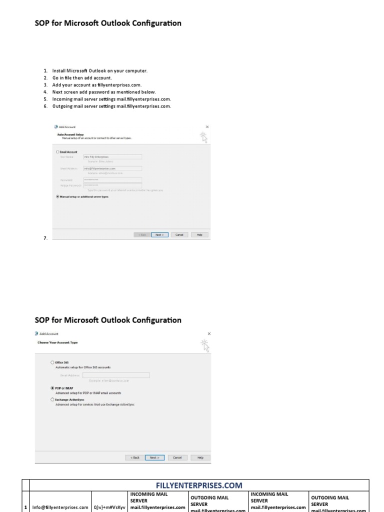 Install Microsoft Outlook On Your Computer | PDF