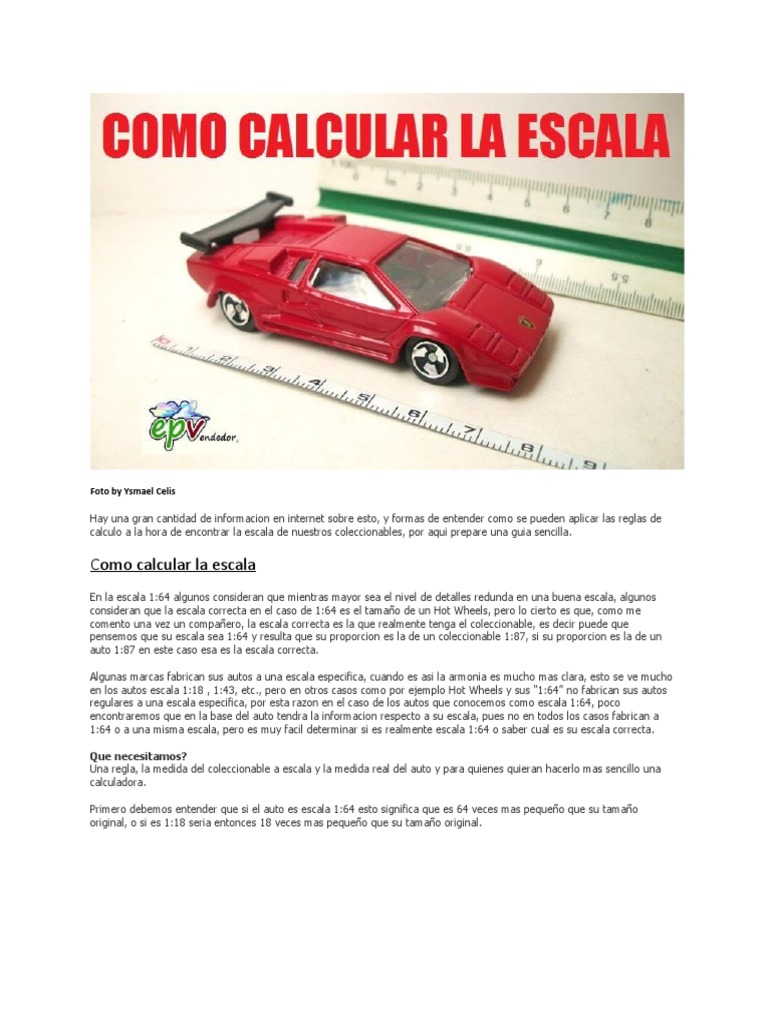 Como Calcular La Escala | PDF | Enseñanza de matemática | Science