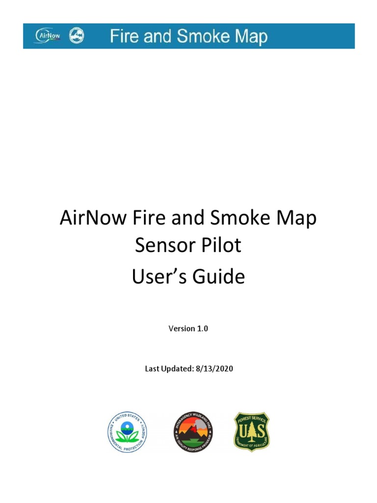 AirNow Fire and Smoke Map Guide | PDF | Atmosphere Of Earth | Pollution